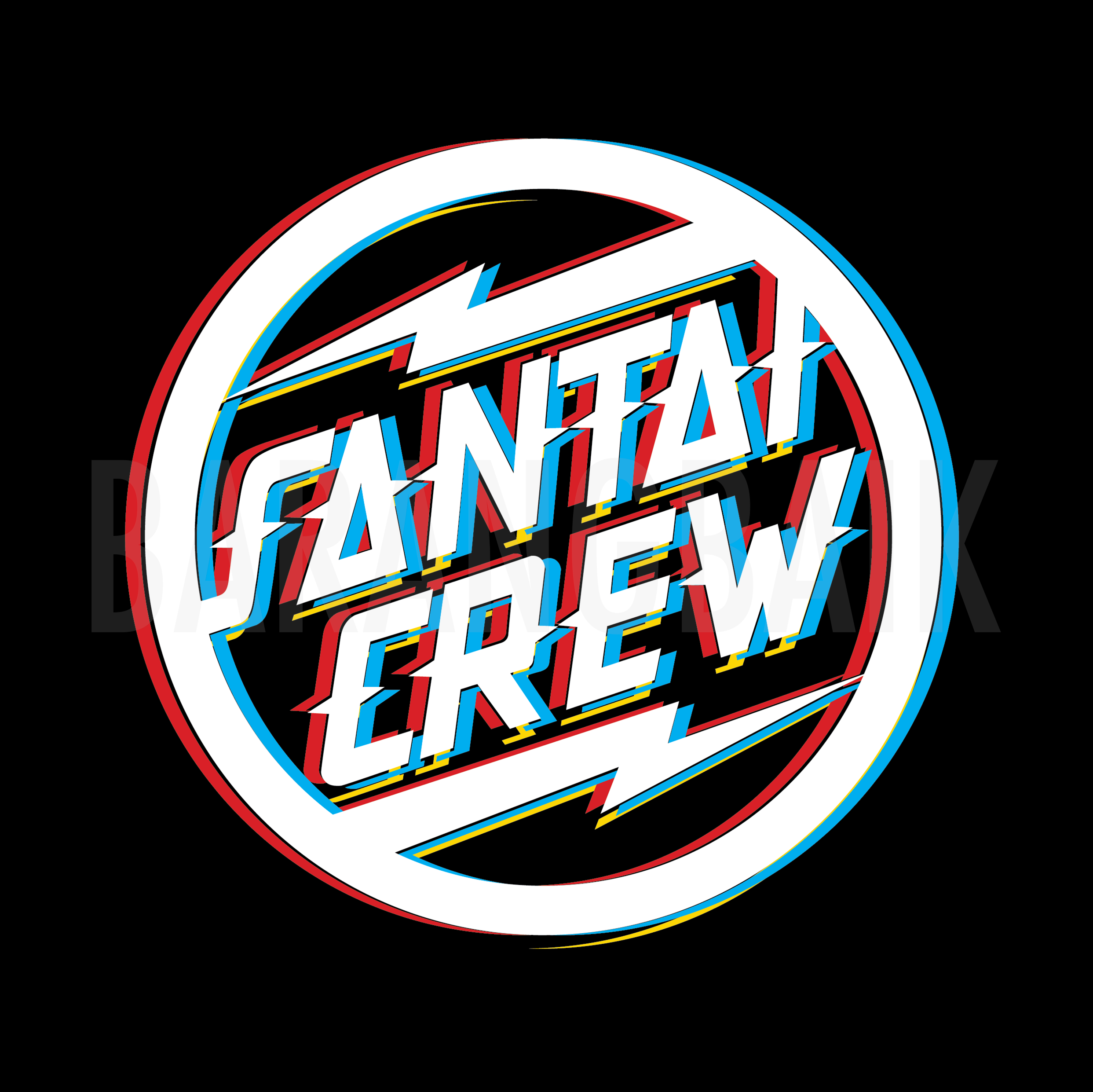 BarangBaik Tees - Santai Crew Bolt – BarangBaik SG